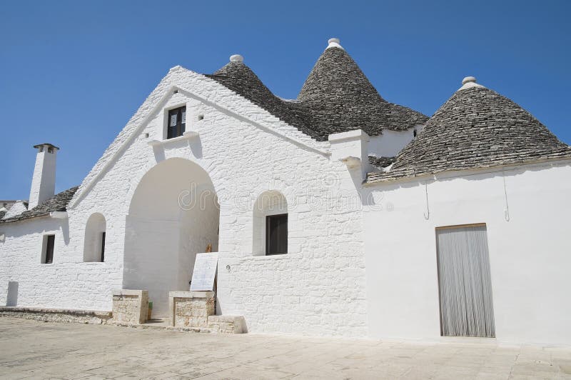 Sovereign Trullo. Alberobello. Apulia Stock Photo - Image of heritage ...