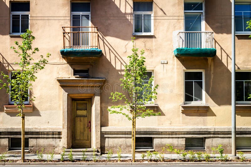 Soviet Architecture Style of Living District in Vilnius, Lithuania ...
