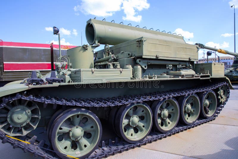 Soviet Armored Tractor. Designed To Evacuate Emergency Tanks from the ...