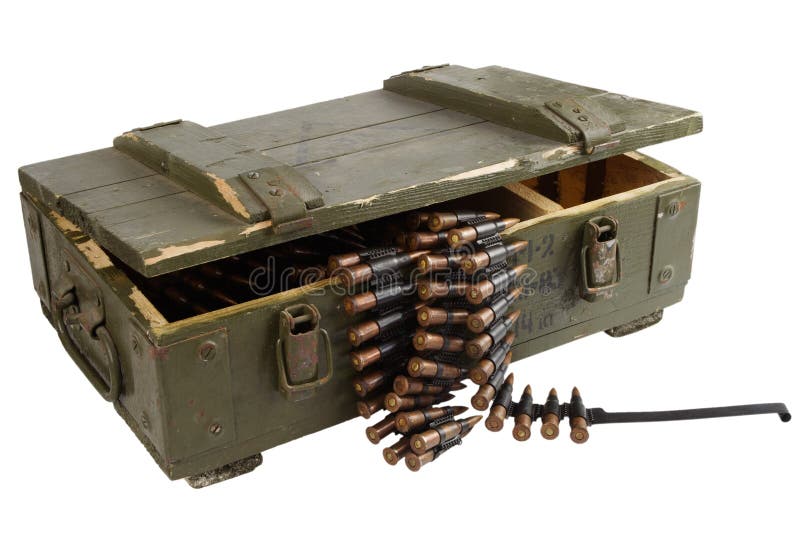 Soviet Army Box of Ammunition Stock Image - Image of soviet, ussr ...