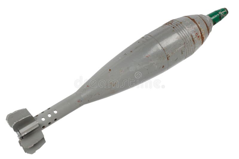 World War II Mortar Bomb Shell Stock Photo - Image of fuse, dynamite ...