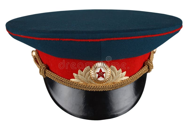 688 Russian Army Military Officer Cap Stock Photos - Free & Royalty ...