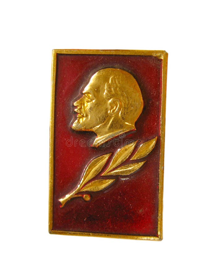 Soviet badge stock photo. Image of soviet, congress, leader - 4444678