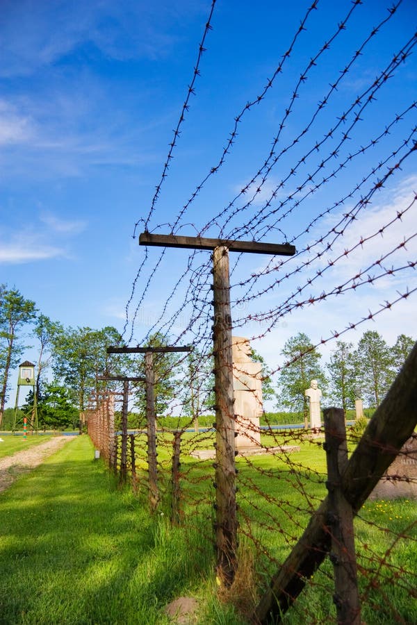 Soviet border stock photo. Image of strip, barbed, tree - 9784254