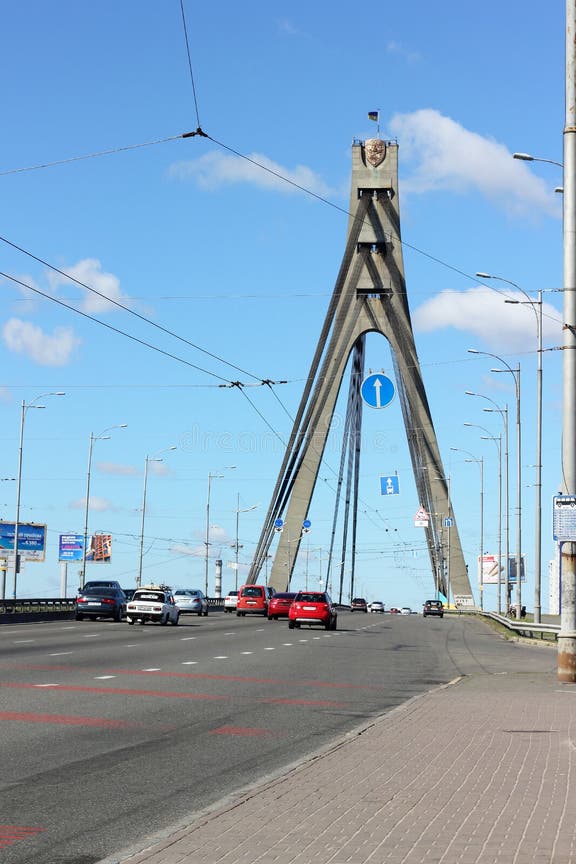 Soviet-built Automobile Bridge Construction Editorial Photography ...