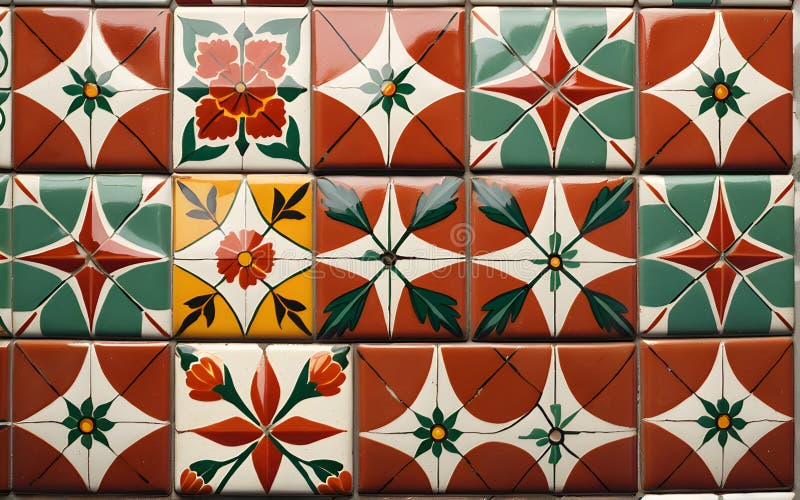 Soviet Ceramic Tile Texture, Classic and Old School with 8K Resolution ...