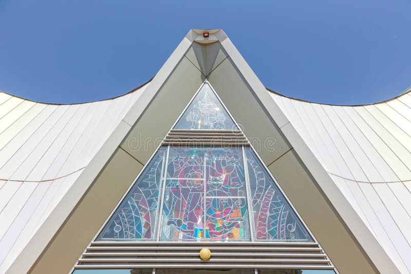 Soviet Circus Building with Stained-glass Windows Editorial Image ...