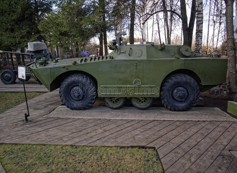 Soviet Combat Vehicle in the Museum Editorial Image - Image of ...