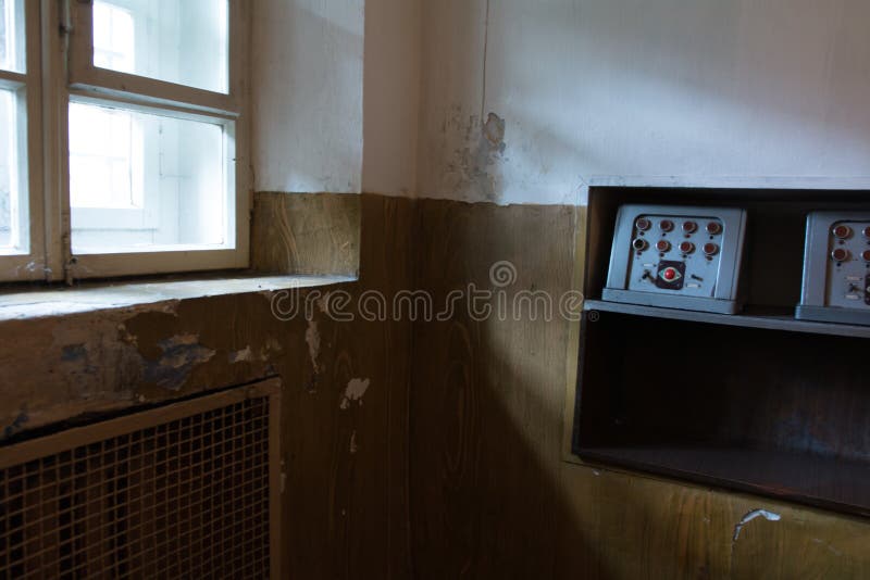 Communications Room Office Building Television Internet And Phone ...