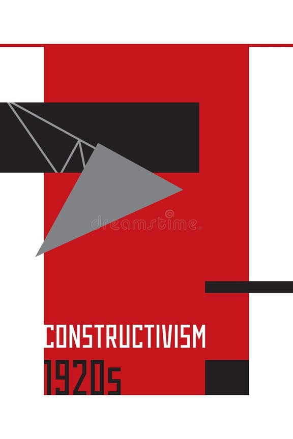 Soviet Constructivism Abstract Illustration. 1920s Stock Vector ...