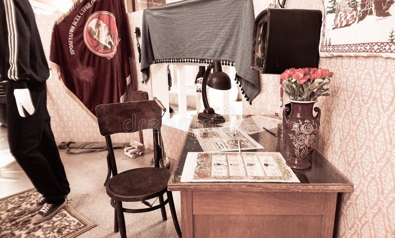 Soviet decoration editorial photo. Image of retro, museum - 78475966