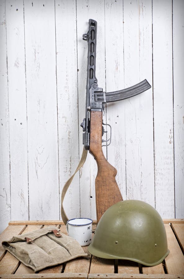 Soviet Equipment of World War Two Stock Image - Image of infantryman ...