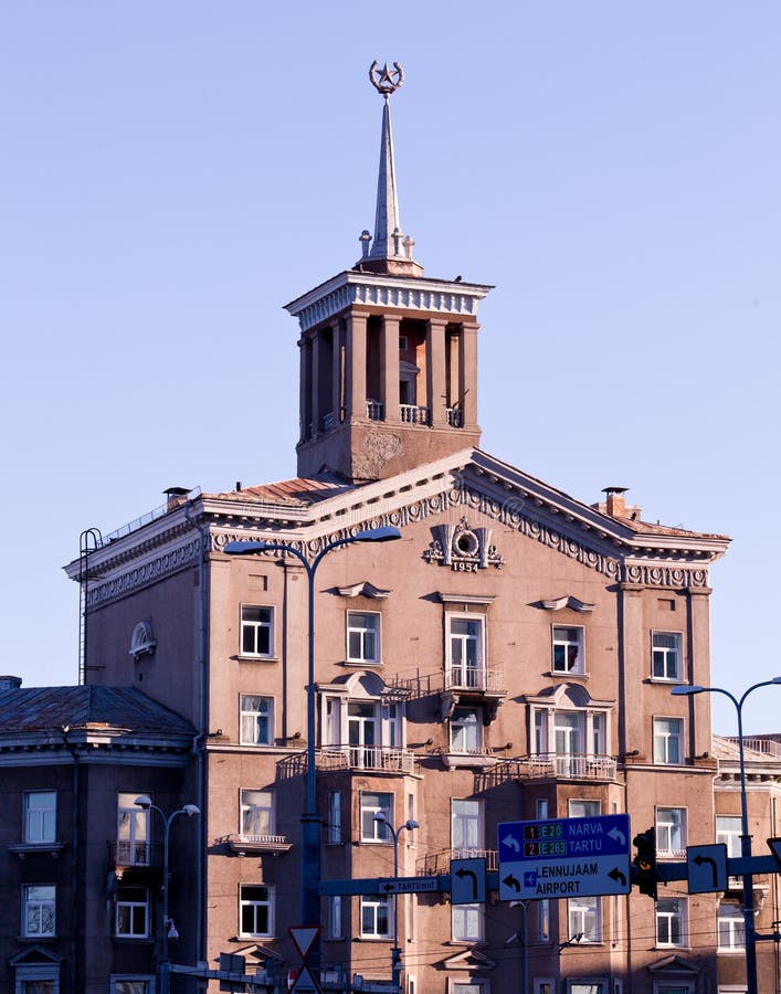 Soviet Era Office in Tallinn Stock Image - Image of office, communist ...