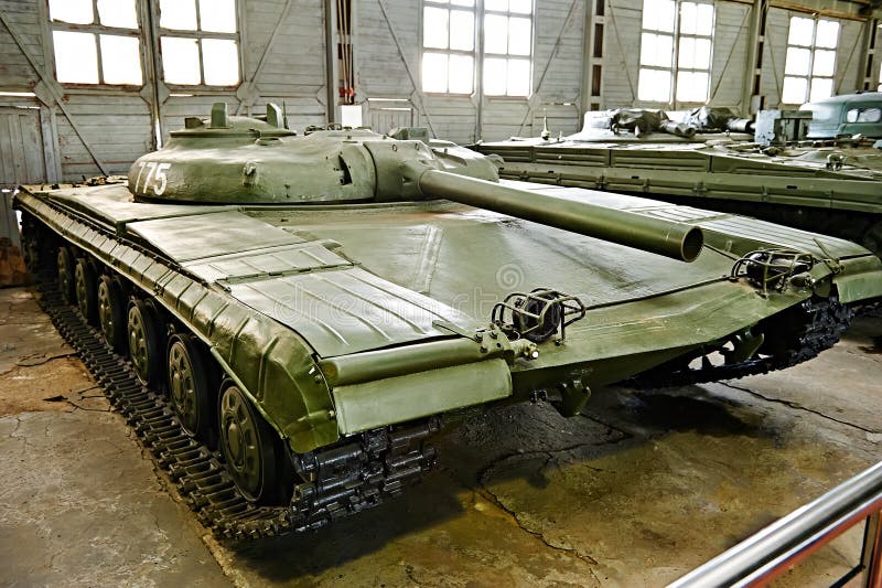 Soviet Experimental Missile Tank Object 775 Stock Image - Image of ...