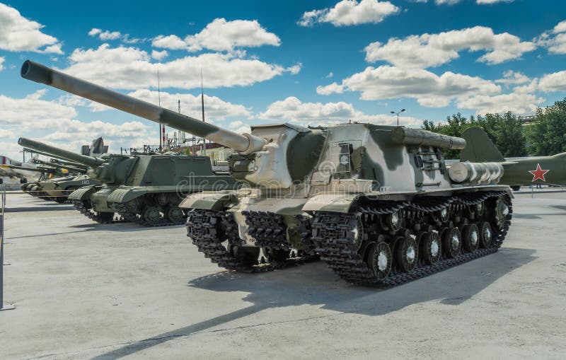 The Soviet fighting tank editorial stock photo. Image of reservation ...