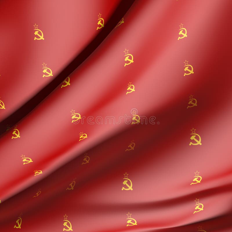 Soviet flags stock illustration. Illustration of texture - 56345636