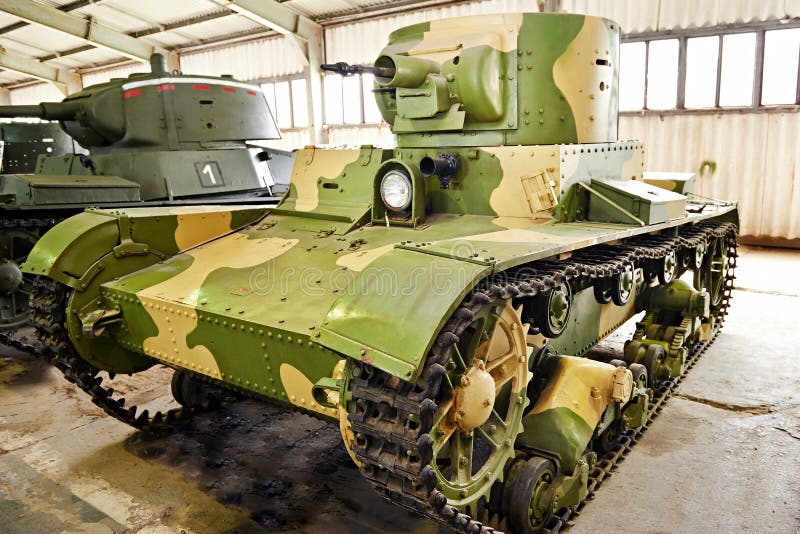 Soviet Flame-throwing Tank OT-130 Stock Photo - Image of exploding ...