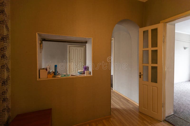Soviet Flat, USSR. Room in Usual Soviet Flat. Stock Image - Image of ...