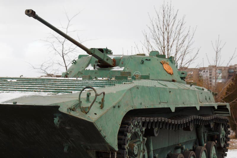 Infantry Fighting Vehicle in Post As a Monument Editorial Photo - Image ...