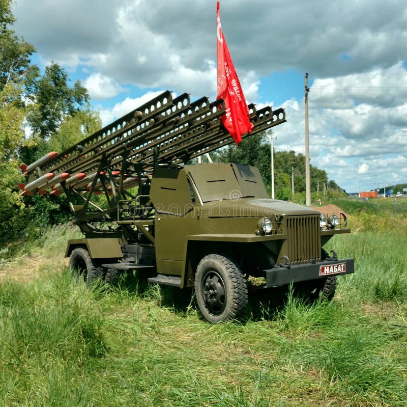 Soviet 50-mm Mortar Shell And Grenade Of WWII. Stock Photo - Image of ...
