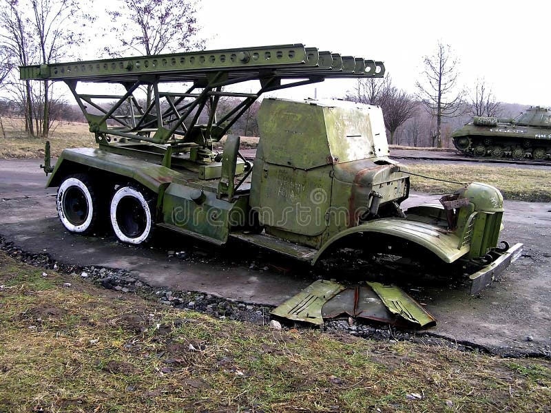 Soviet Katyusha Rocket Launcher from WW II Editorial Image - Image of ...