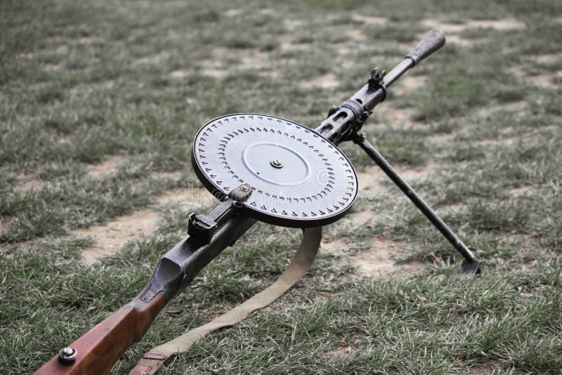 Soviet Light Machinegun (RPD 44) Stock Image - Image of ussr, russia ...