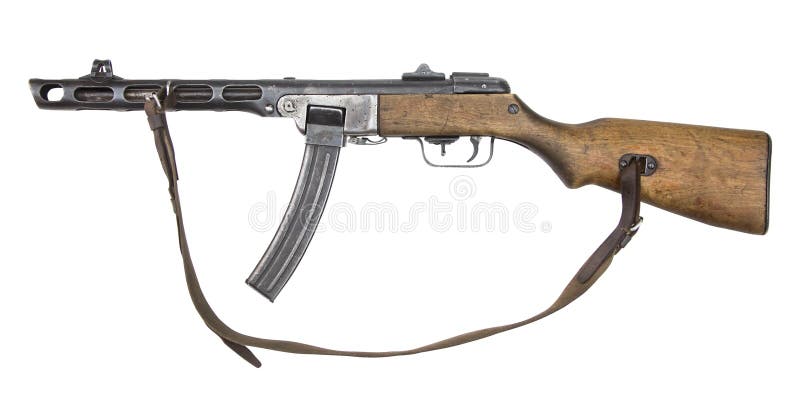 Old Soviet RPD Machine-gun Bullets Belt. RPD (Ruchnoy Pulemyot D Stock ...