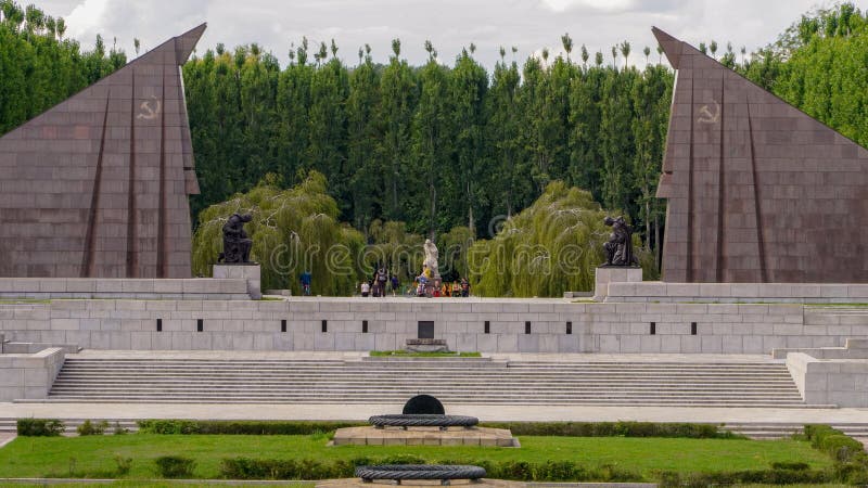 Soviet Memorial Treptow, Berlin, Germany Editorial Image - Image of ...