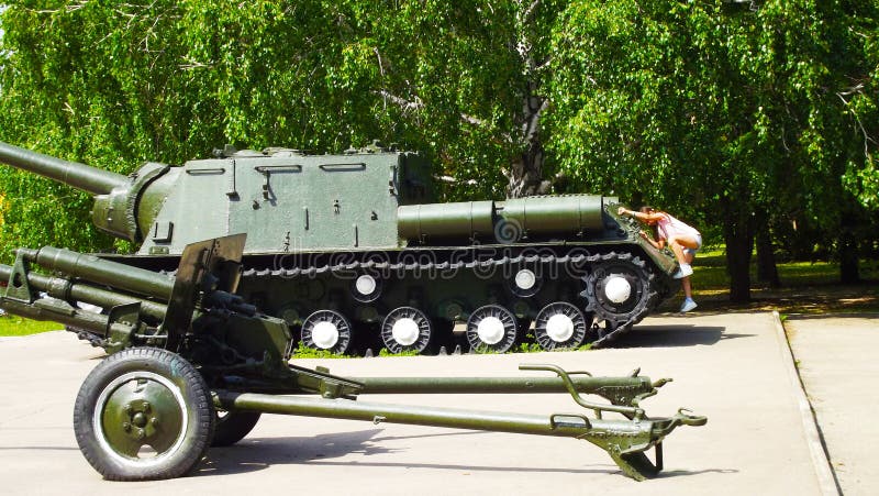 Soviet military equipment. stock image. Image of historic - 118319625