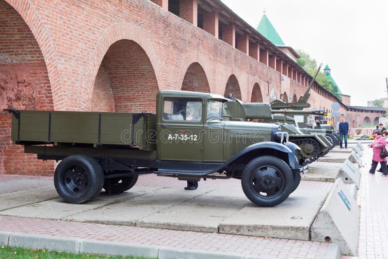 Exhibition of Soviet Military Vehicles Editorial Stock Photo - Image of ...