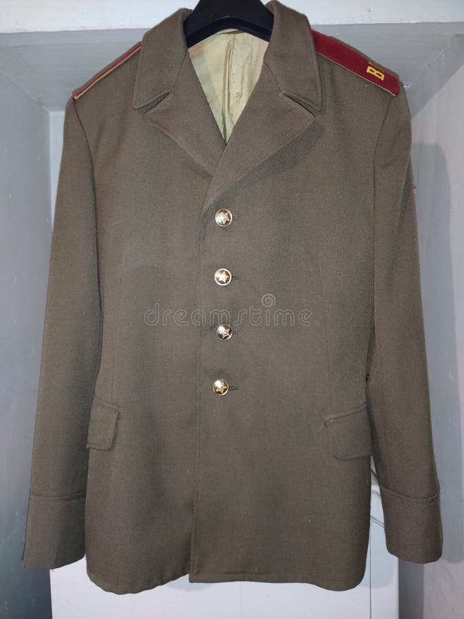 Soviet Military Tunic of a Serviceman of the Internal Troops Stock ...
