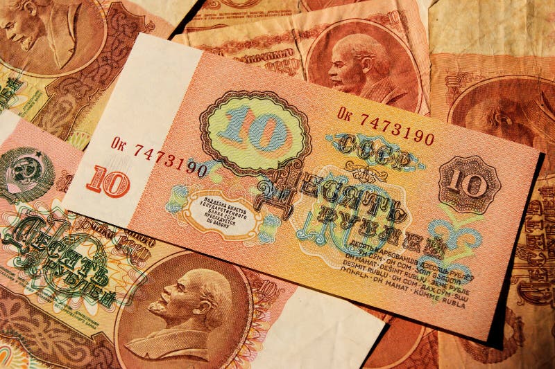 Soviet money stock image. Image of shopping, ruble, money - 30794281