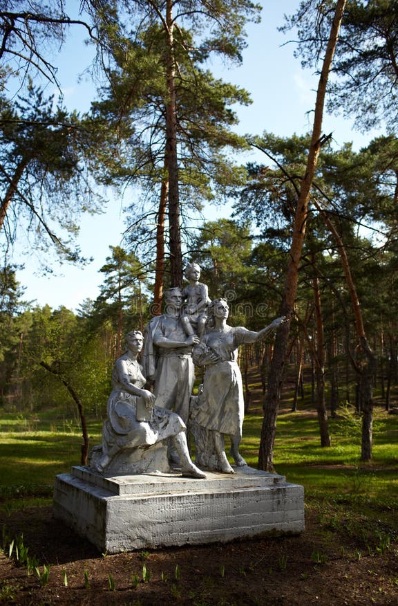 Soviet monument stock image. Image of youth, monument - 24747863