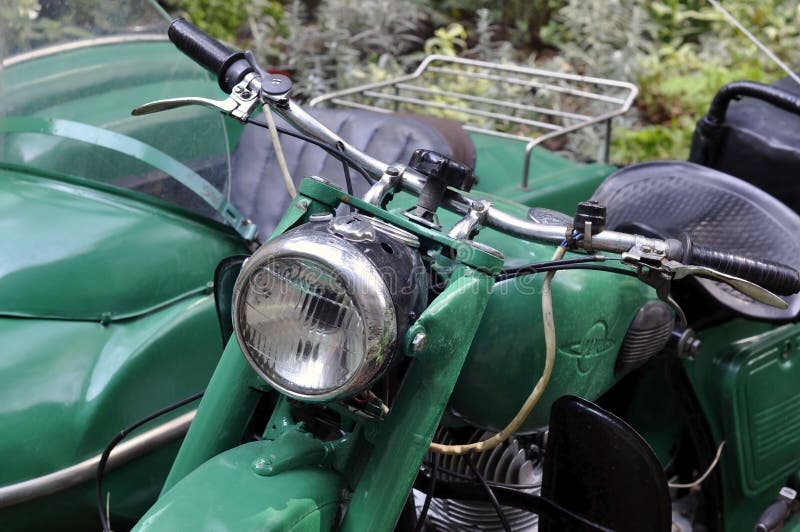 Soviet Motorcycle IZH - the Dream of a Soviet Citizen Editorial Stock ...