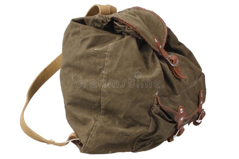 Soviet period backpack stock image. Image of carryall - 135750813
