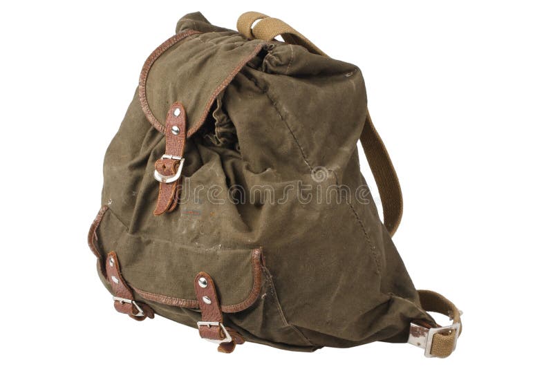 Soviet period backpack stock image. Image of knapsack - 122445749