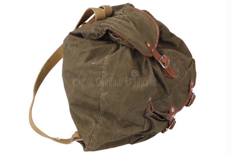 Soviet period backpack stock image. Image of knapsack - 122445853
