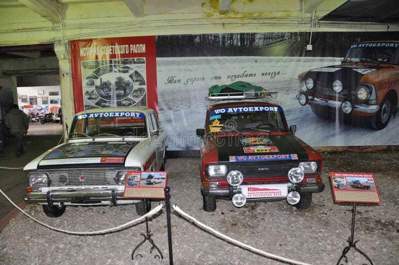 Soviet Racing Car Moskvitch Editorial Image - Image of mechanic, white ...