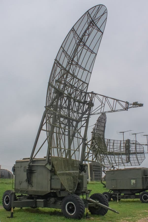 Soviet Radar System P-15 in the Belarusian Museum. Adopted in 1955 ...