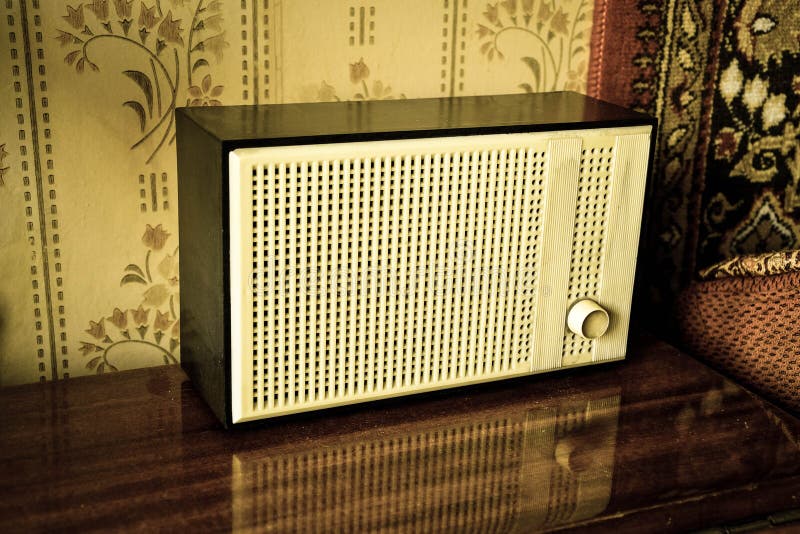 Old Soviet Radio. Russian Propaganda Stock Photo - Image of union ...