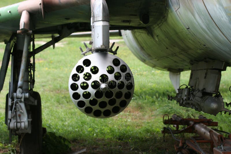 Soviet rocket louncher stock image. Image of plane, case - 33263251