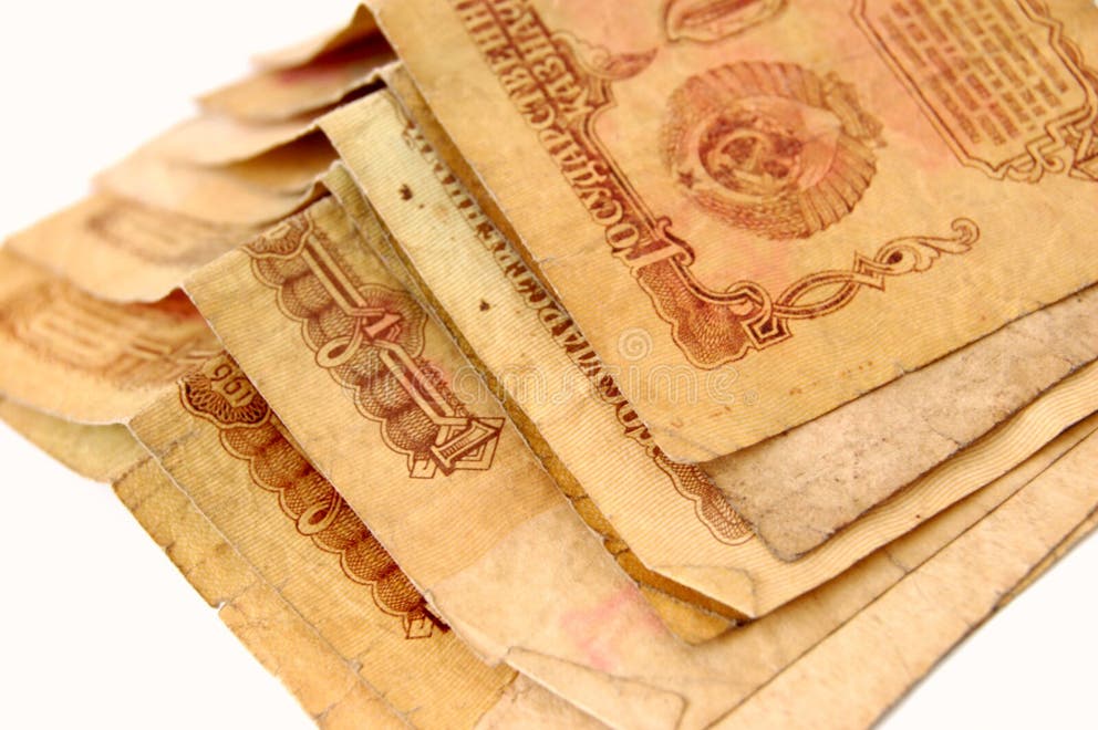Soviet roubles stock photo. Image of paper, exchange, bolshevism - 5698812