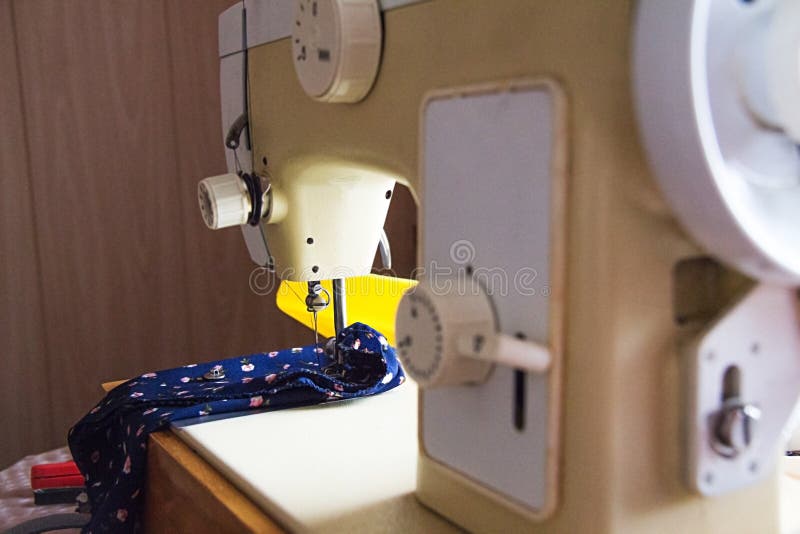 The Soviet sewing machine stock photo. Image of spool - 72139872