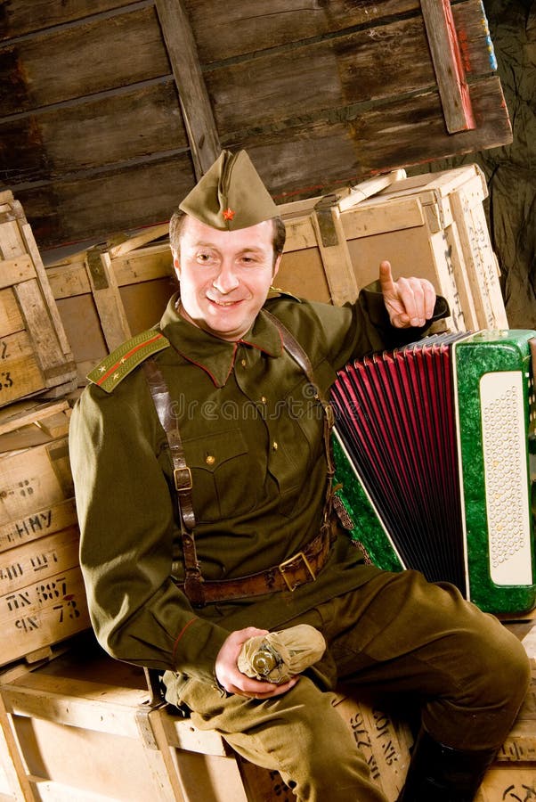 Soviet soldier stock image. Image of allies, russian, european - 2307939