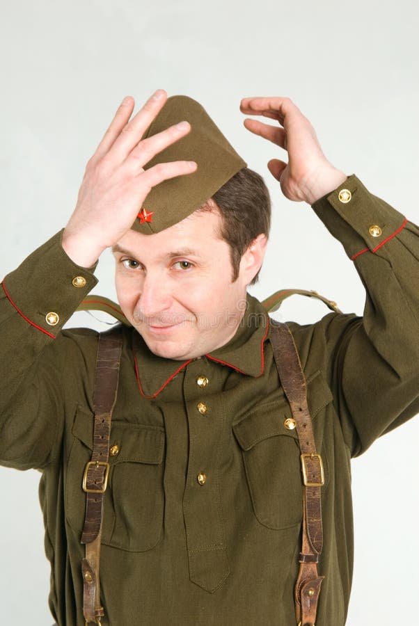 Soviet soldier stock image. Image of world, army, allies - 2308261