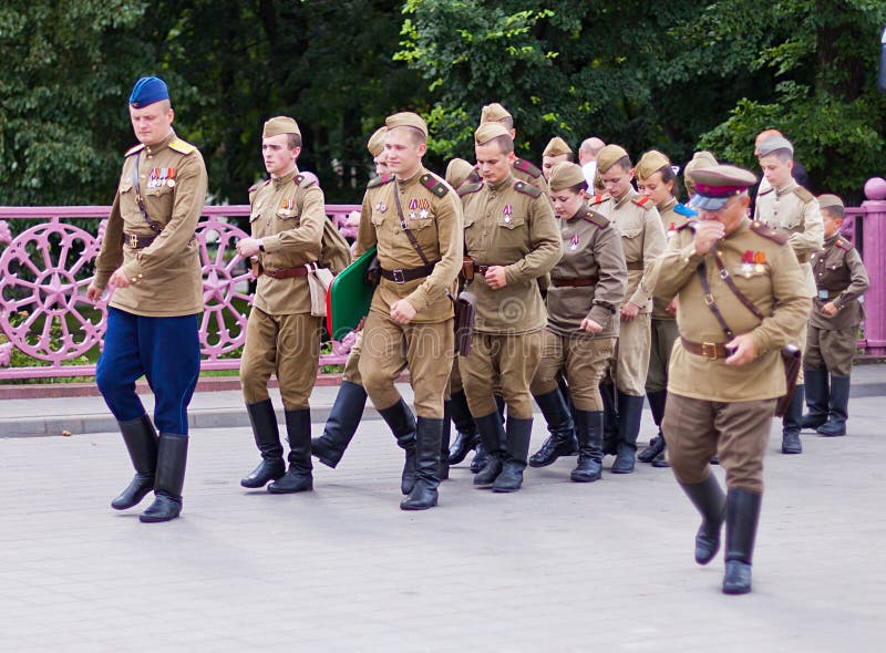 Soviet soldiers editorial image. Image of boots, movement - 42886895