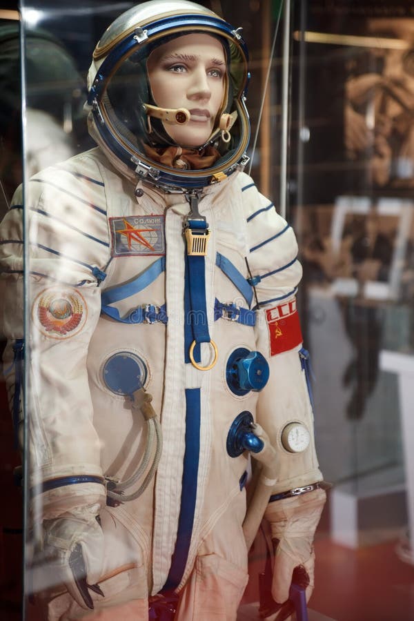Soviet Spacesuit with Symbolics of USSR Editorial Stock Image - Image ...