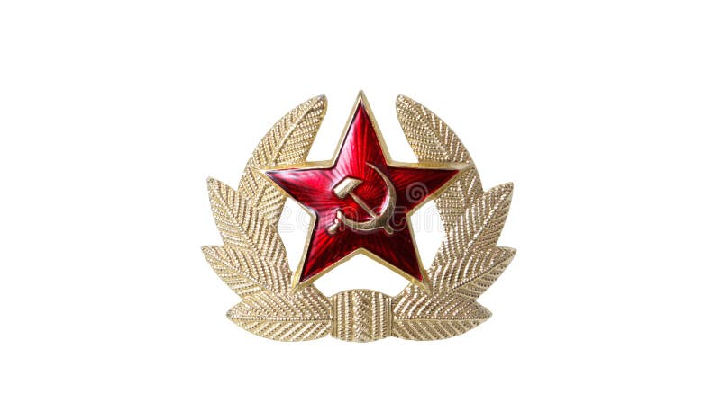 Soviet star stock image. Image of russia, brooch, conquering - 5688245