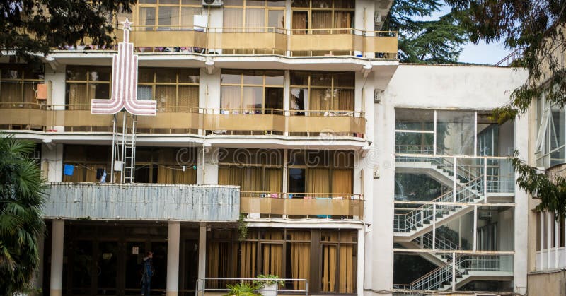 Soviet Style Building editorial photo. Image of soviet - 53340361