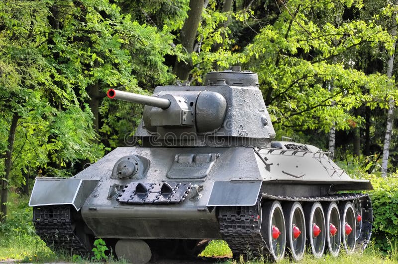Soviet tank stock image. Image of ukraine, museum, armored - 11693287